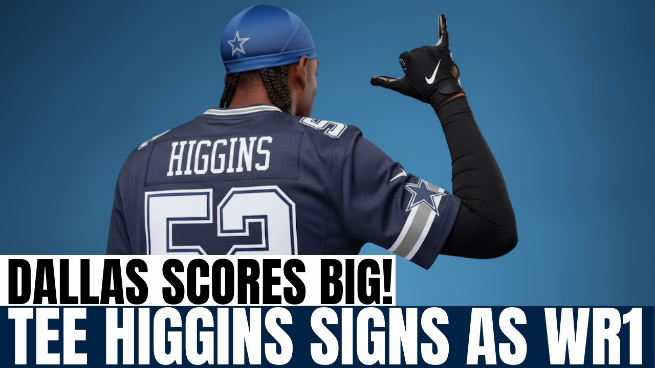 TEE HIGGINS JOINS COWBOYS TO BECOME THEIR NEW WR1, CHASING GLORY ...
