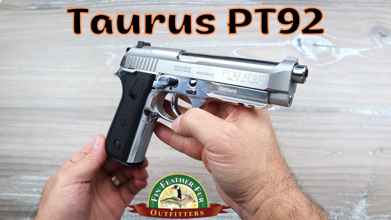 Taurus PT92 AFS-D "Best Shooting Taurus Pistol?" - YouTube