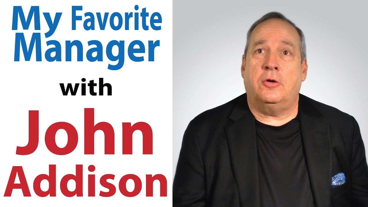 John Addison and His Favorite Person - YouTube