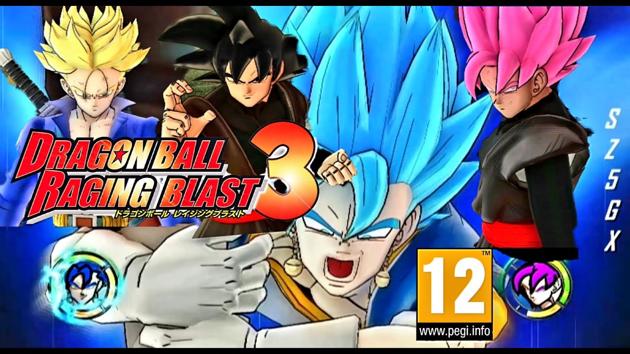 DRAGON BALL RAGING BLAST 3 PROJECT GAME - THE FUTURE TRUNKS SAGA ...