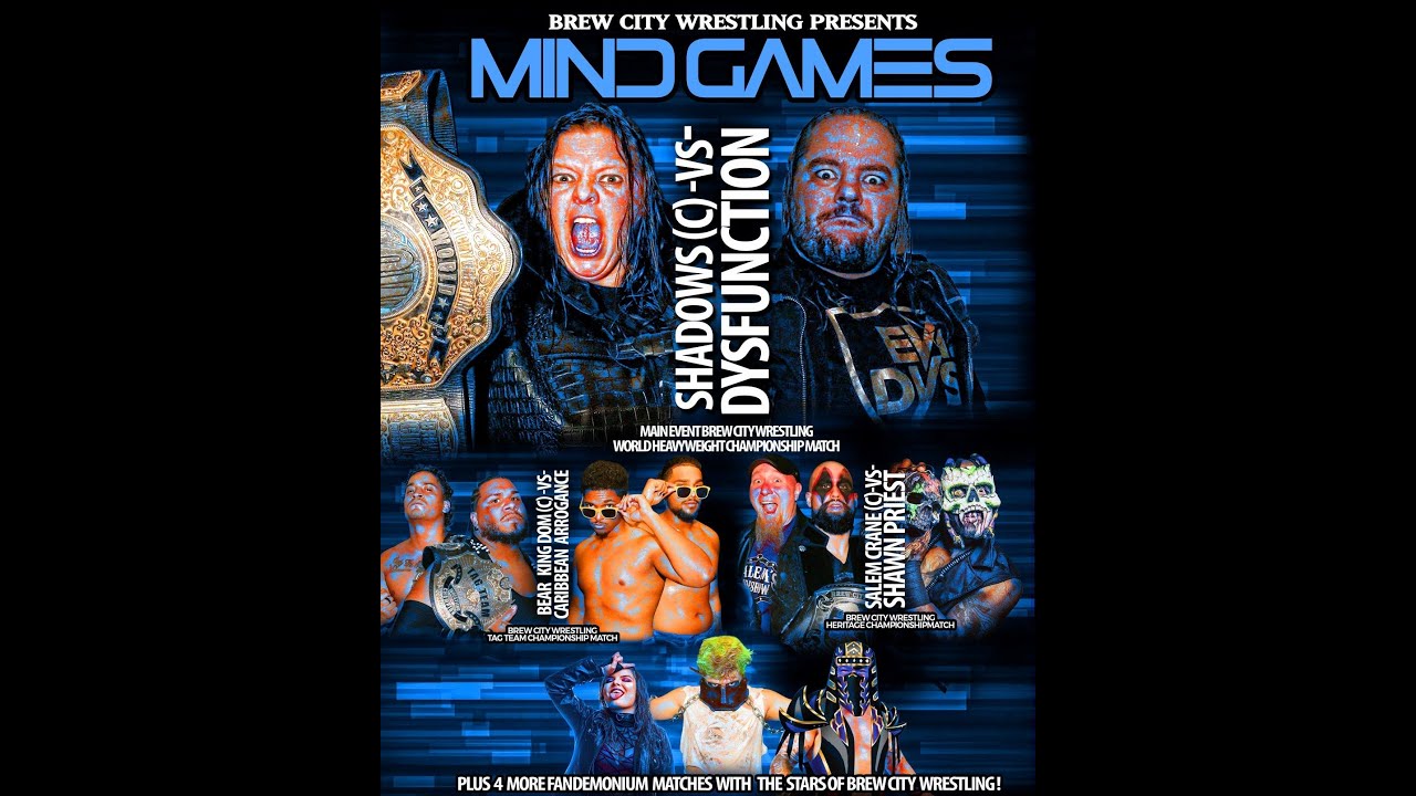 Brew City Wrestling Mind Games - Houa Meng VS Ethen Matthews - YouTube