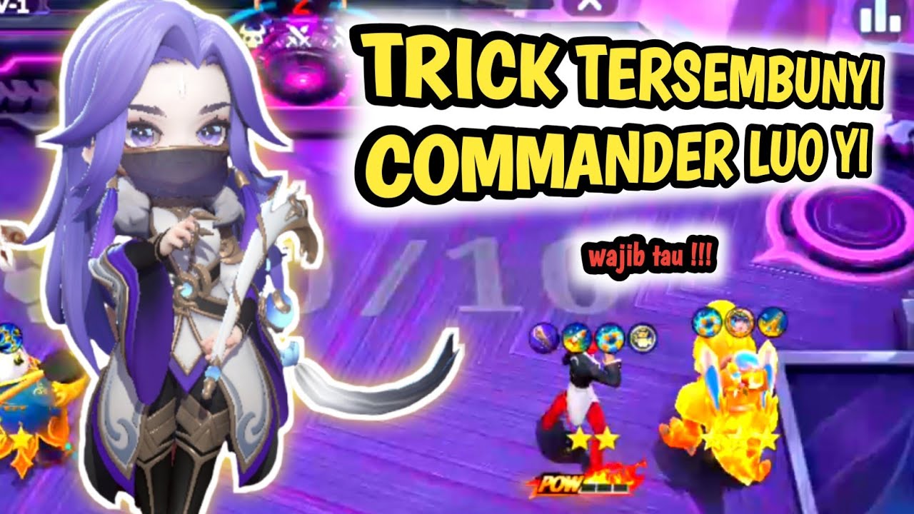 GAMEPLAY NEW COMMANDER LUO YI | CARA BERMAIN COMMANDER LUO YI # ...