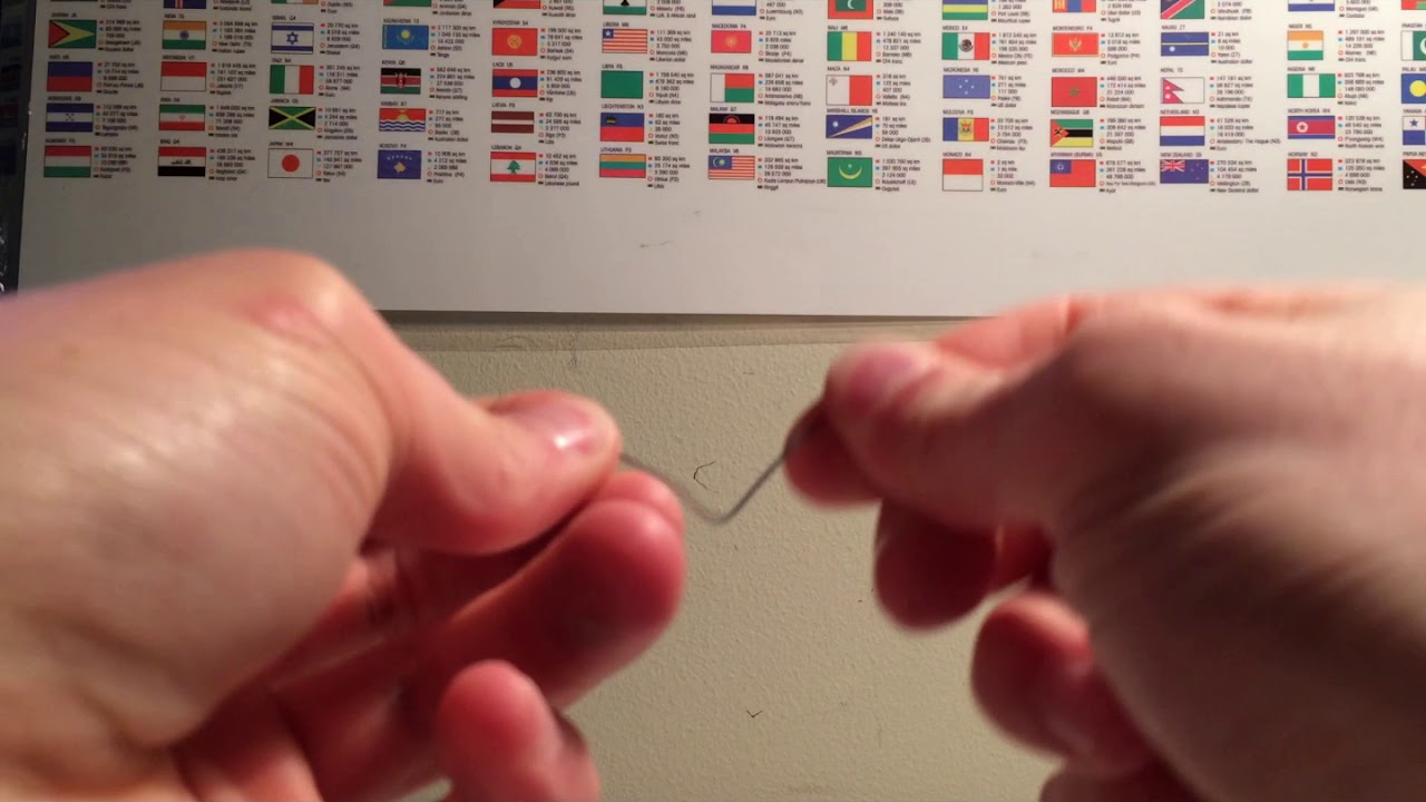 Fatigue Failure of a Paperclip - YouTube
