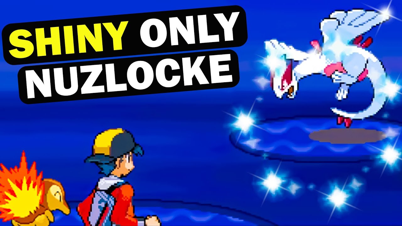 Pokemon Soul Silver - SHINY ONLY Hardcore Nuzzlocke - Lugia Shiny Hunt - YouTube