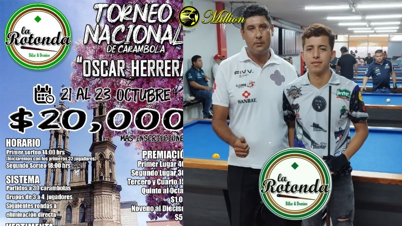Luis Carrillo vs Lino Alvarez, por el pase Torneo Internacional “Oscar ...