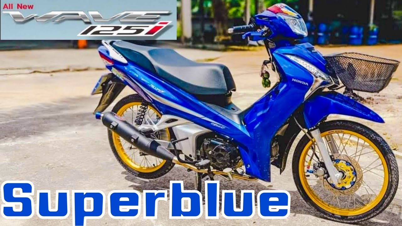 Wave125 i 2020 Super Blue #2 - YouTube