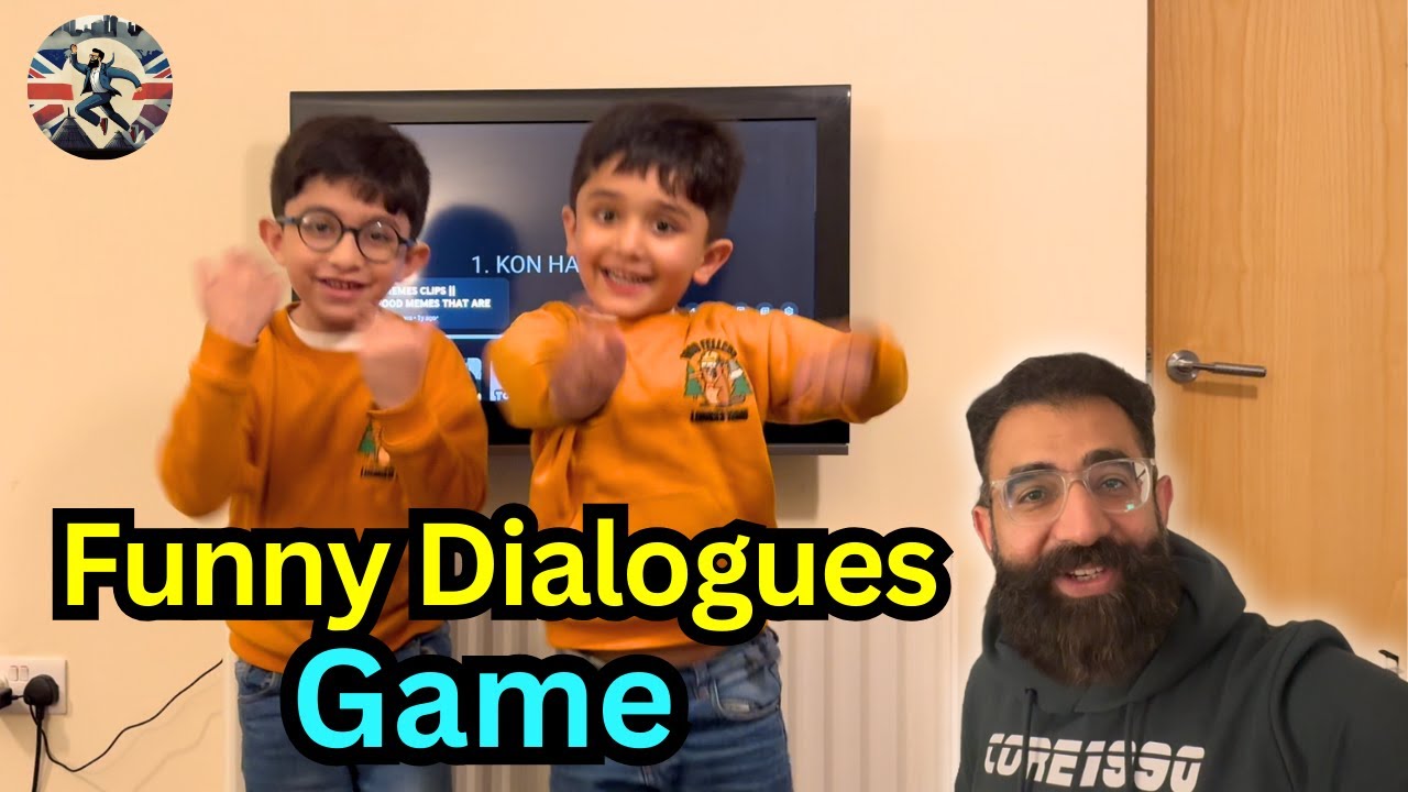 Funny Dialogue Games Vlog #familygames #funnygames #drarnasirinuk - YouTube