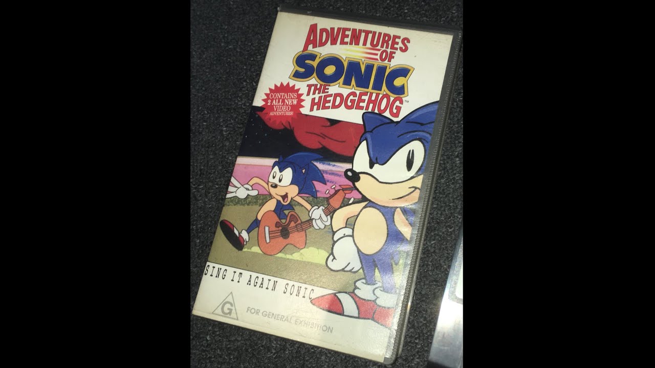 Opening To Adventures of Sonic The Hedgehog - Sing It Again Sonic VHS ...