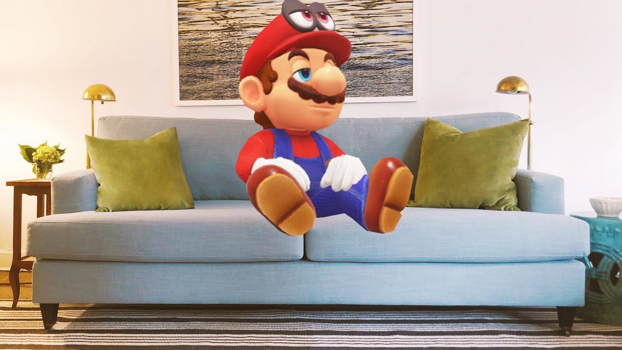 Mario On A Couch - YouTube