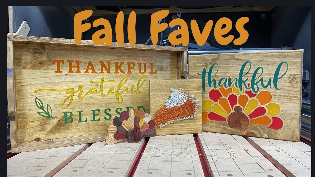 Fall Project Bundle Cut on Onefinity CNC - YouTube