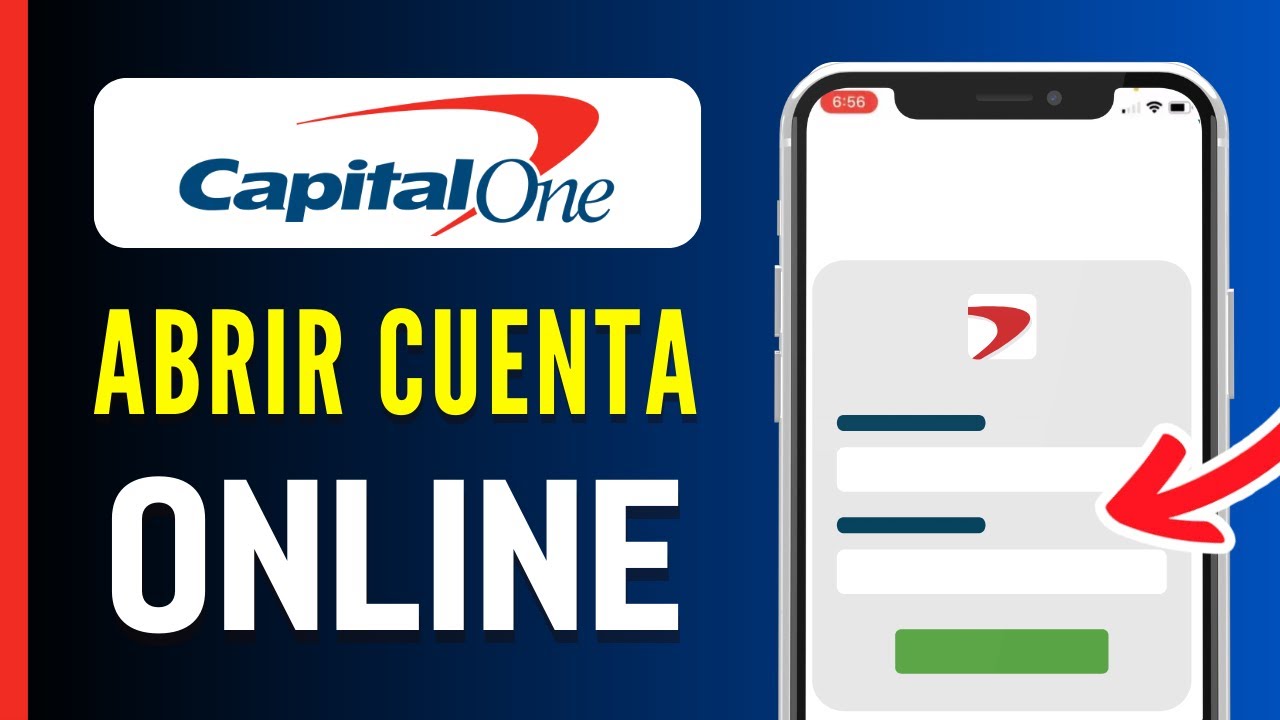 Cómo ABRIR una CUENTA ONLINE en Capital One (Paso a Paso) - YouTube