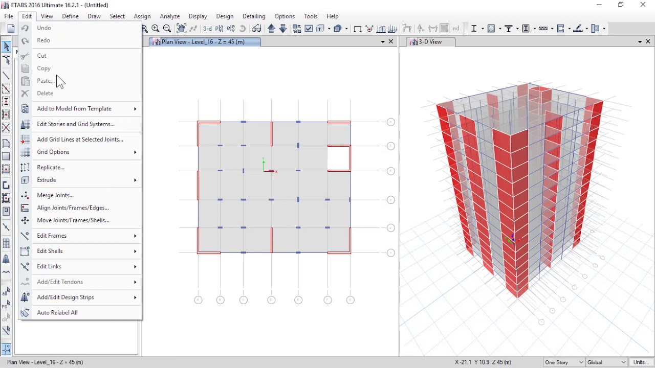 Revit Model importing to ETABS - YouTube