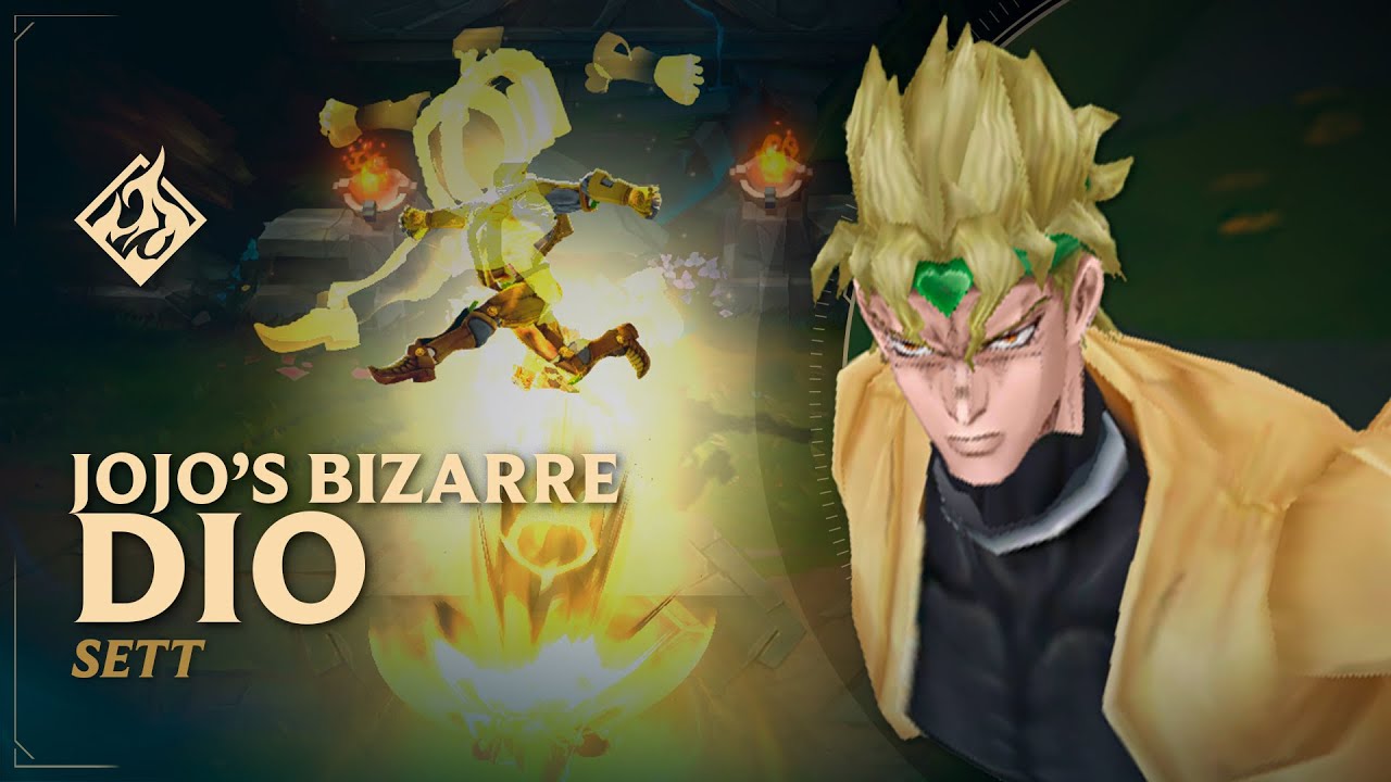 Dio Sett 😤 JoJo's Bizarre Adventure Edition😤 RuneForge—LoL Custom Skins ...