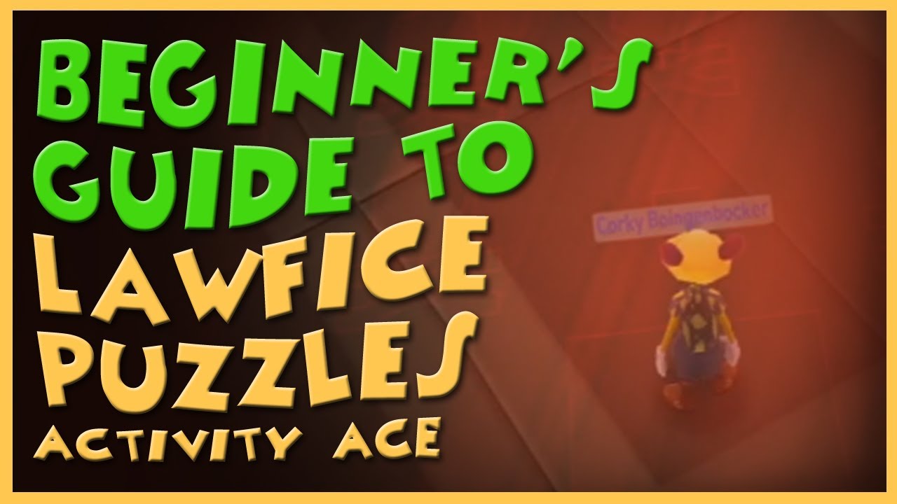 The FULL GUIDE For ALL LAWFICE PUZZLES [Activity Ace] - YouTube