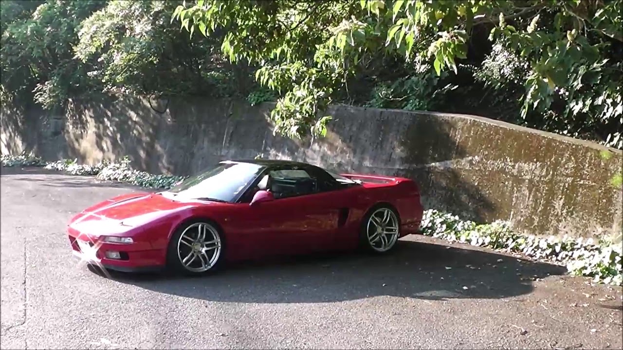 HONDA NSX NA1 sound (TAITEC GT-009) - YouTube