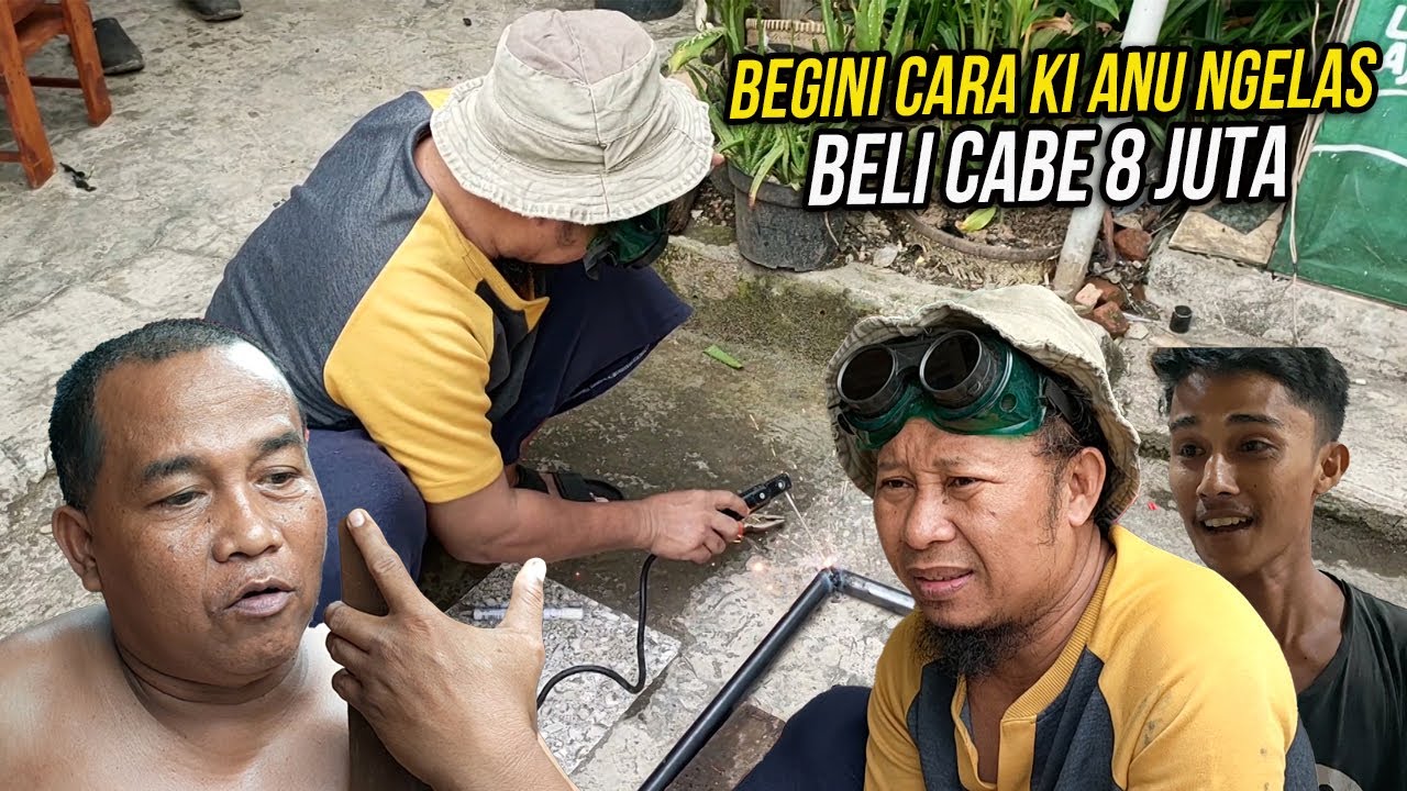 BEGINI CARA KI ANU NGELAS BESI UKAY OPANG SIRIK | HARGA CABE 8 JUTA ...
