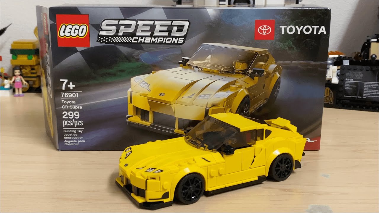 LEGO Speed Champions Toyota GR Supra | 76901 | Speed Build - YouTube
