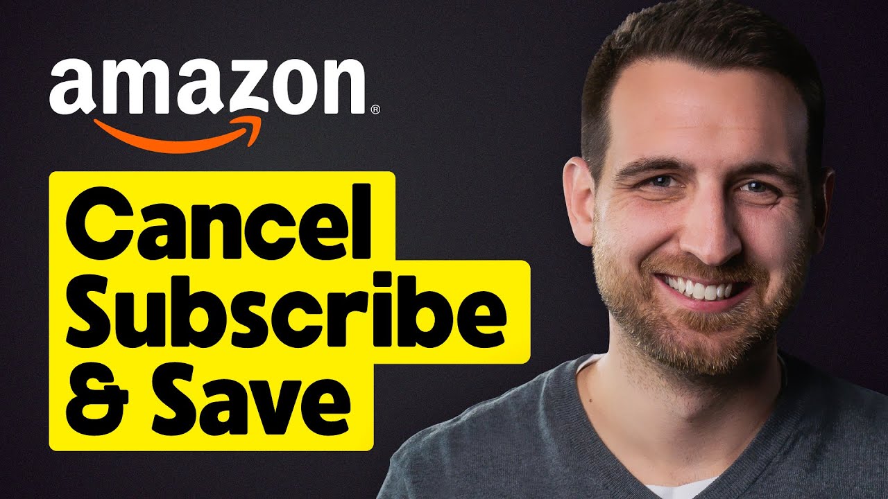 How to Cancel Subscribe and Save on Amazon - YouTube