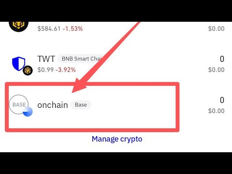 Onchain add on trustwallet | How to add Onchain in trustwallet | #onchain #airdrop - YouTube