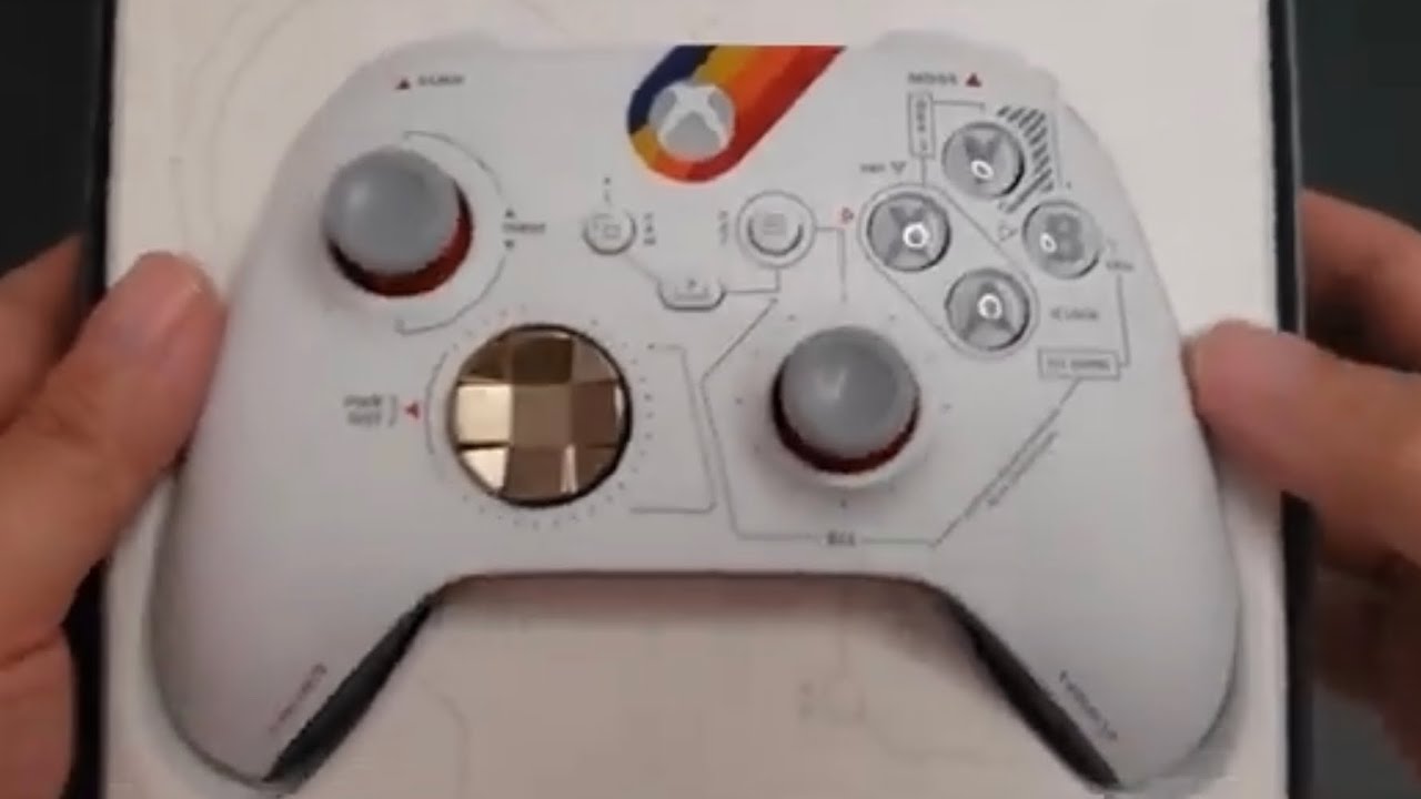 Starfield Limited Edition Wireless Controller Xbox Series X Unboxing ...
