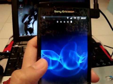 Cosmic Flow en Xperia Arc - YouTube