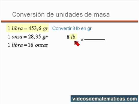 01 Unidades de conversion de masa.mp4 - YouTube