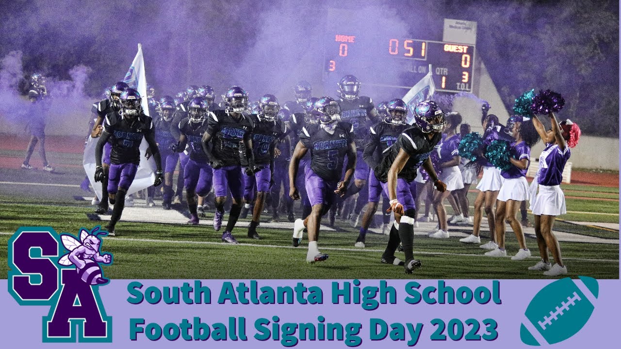 South Atlanta High School Football Signing Day 2023 - YouTube