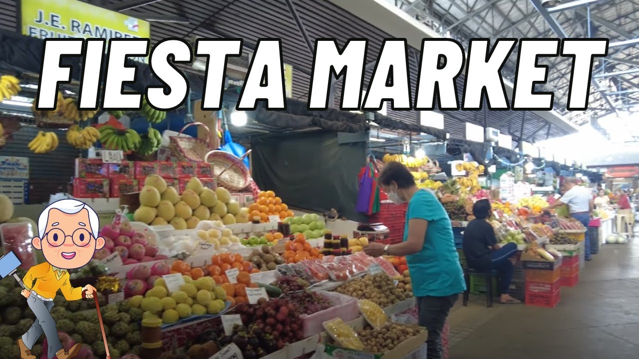 [4K] Walking Tour - FIESTA MARKET - FOOD CHANNEL - LFV MARKET MARKET ...