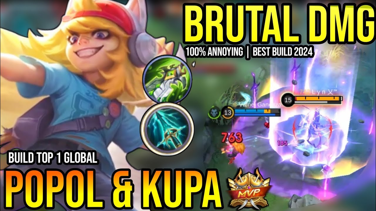 POPOL & KUPA BEST BUILD 2024 | BUILD TOP GLOBAL POPOL & KUPA GAMEPLAY ...