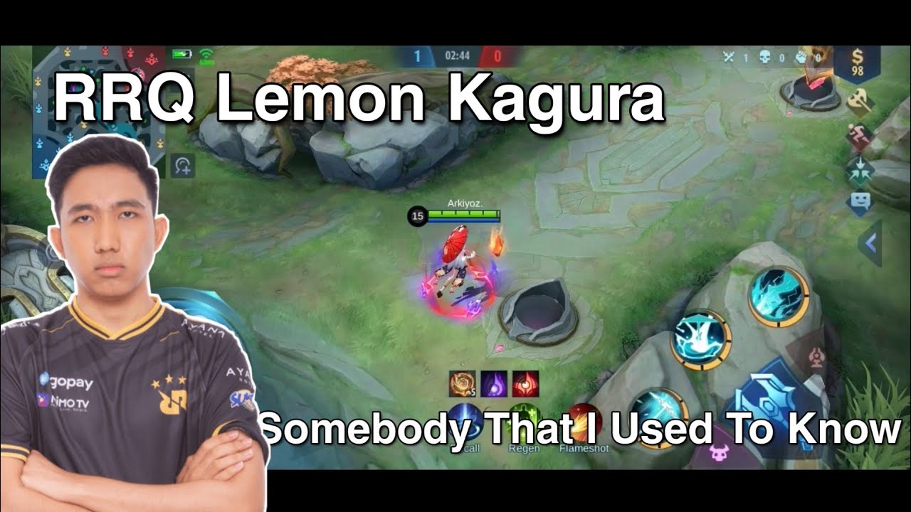 RRQ Lemon || SOMEBODY THAT I USED TO KNOW || TikTok MLBB - YouTube