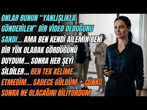 AMCAM “YANLIŞLIKLA” VIDEO GÖNDERDI… AILEM BANA “ACINASI BAŞARISIZ” DIYORDU… SONRA HER ŞEY DEĞIŞTI