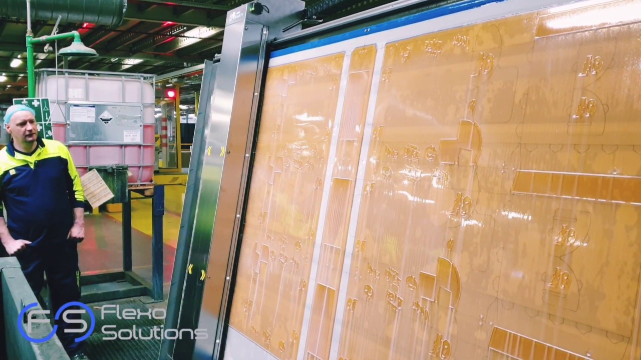 Printing Plates Smart Automated Washing Machine (S.A.M.) rev - YouTube