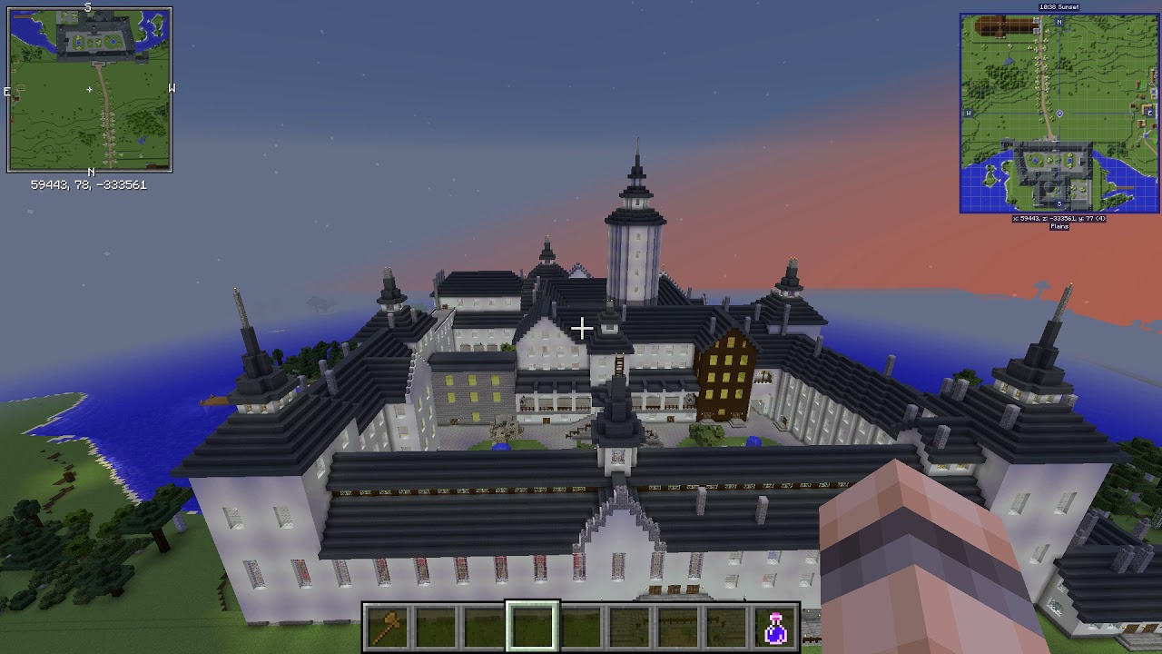 Minecraft - Tre Kronor Slott, Stockholm - YouTube