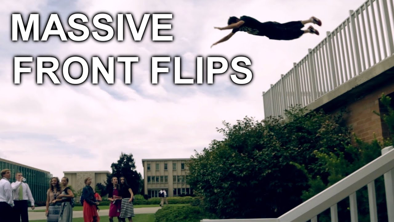SUPER MAN FRONT FLIPS Compilation - YouTube
