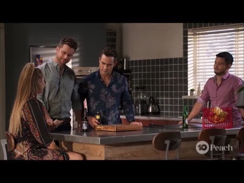 David, Aaron, Mark, Chloe scene ep 8177