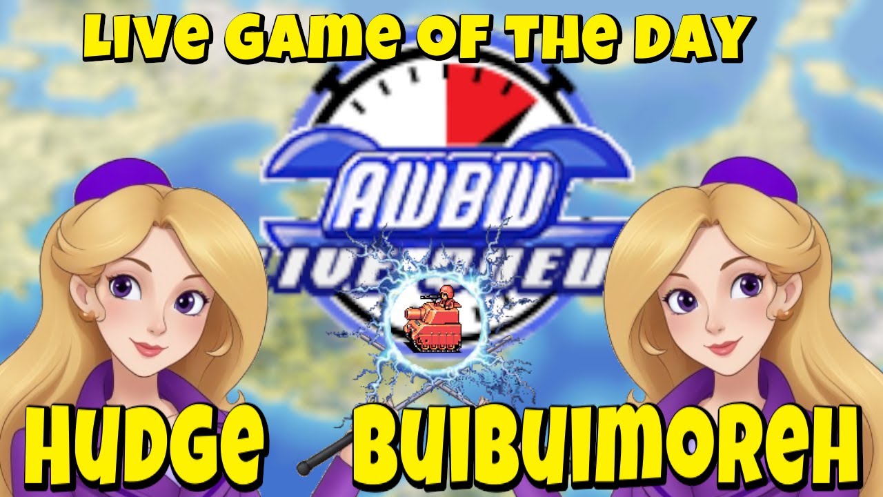 AWBW Live Game of the day - Ep. 35 - Hudge vs buibuimoreh - YouTube