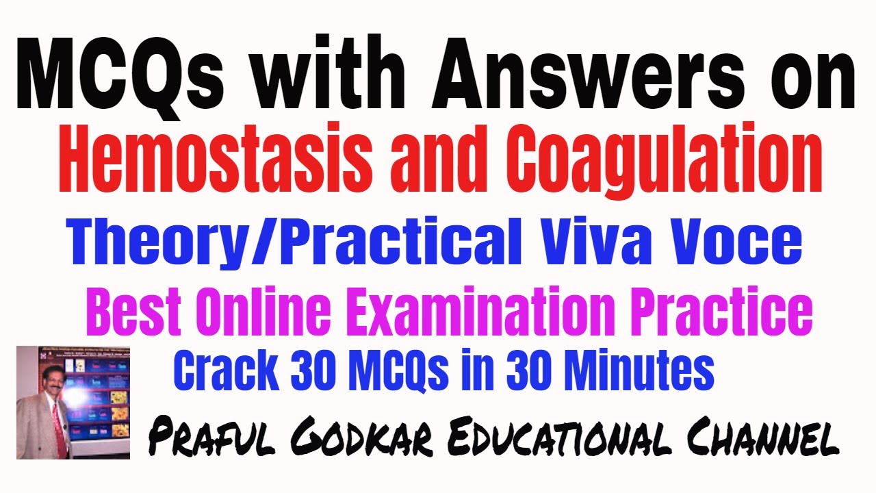 Hemostasis and Coagulation laboratory test MCQs with Answers by Dr ...