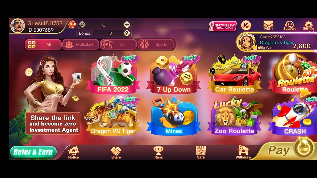 new rummy vip today earning app - YouTube