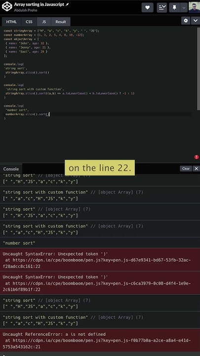Want to master sorting arrays in JavaScript? Let's break down how Array.sort works! #javascript ...