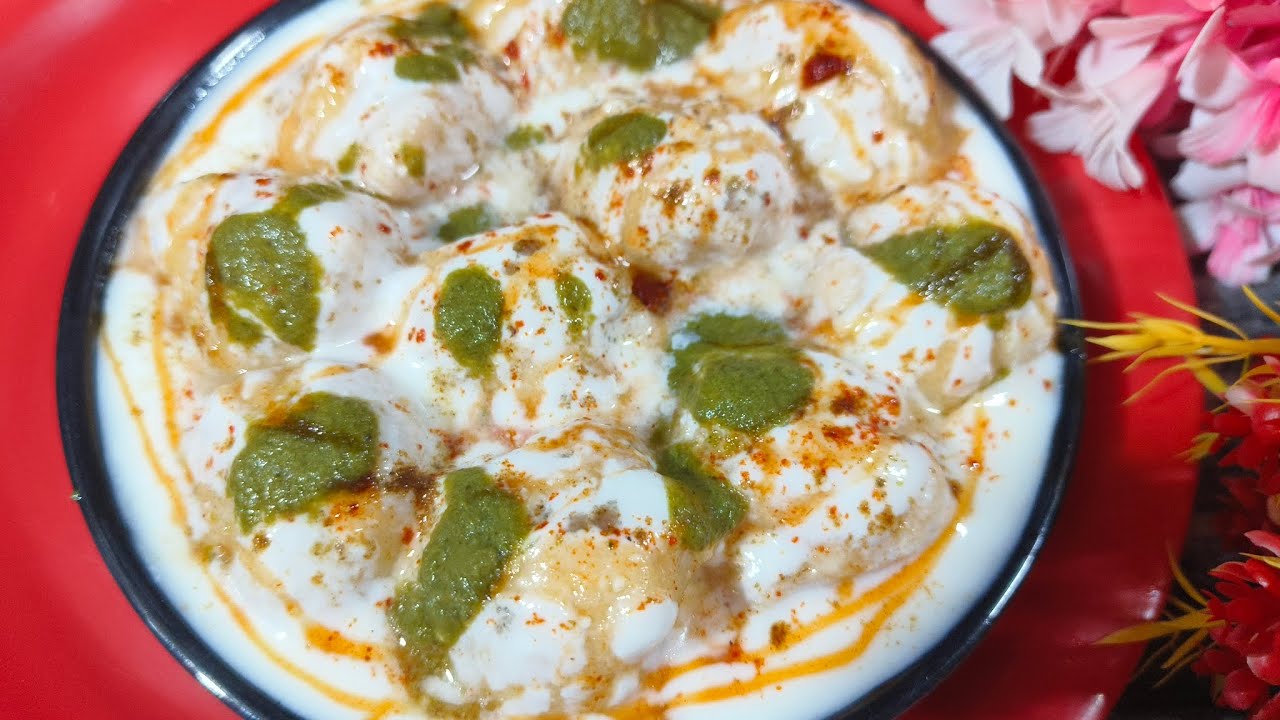 Super soft sweet dahi valle //mitha dahi bara //holi special mitha dahi ...