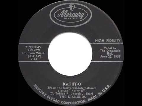 1958 HITS ARCHIVE: Kathy-O - Diamonds - YouTube