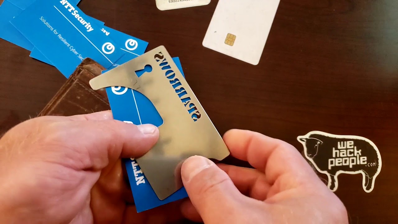 We Hack People - Covert Entry Wallet Breakdown - YouTube