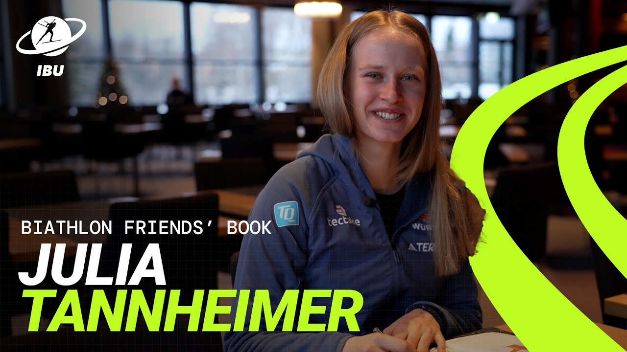 Biathlon Friends' Book: Julia Tannheimer - YouTube
