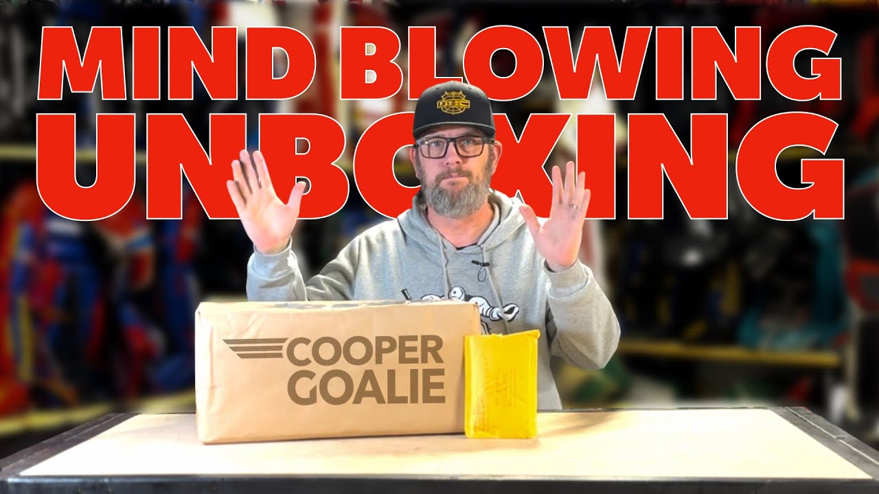 Another Unboxing! | Vintage Cooper Hockey Goalie Gear - YouTube