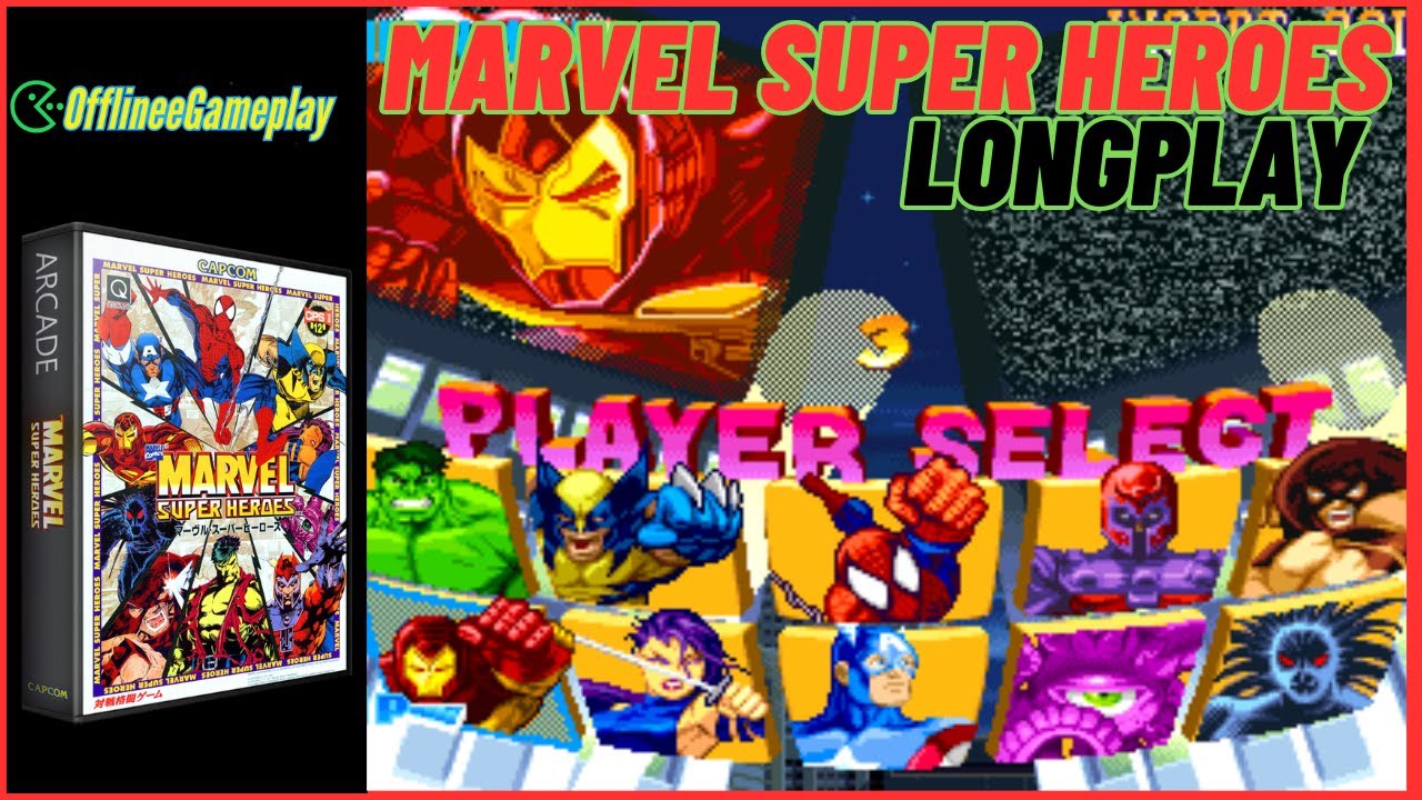 IRON MAN - MARVEL SUPER HEROES (ARCADE) LONGPLAY - YouTube