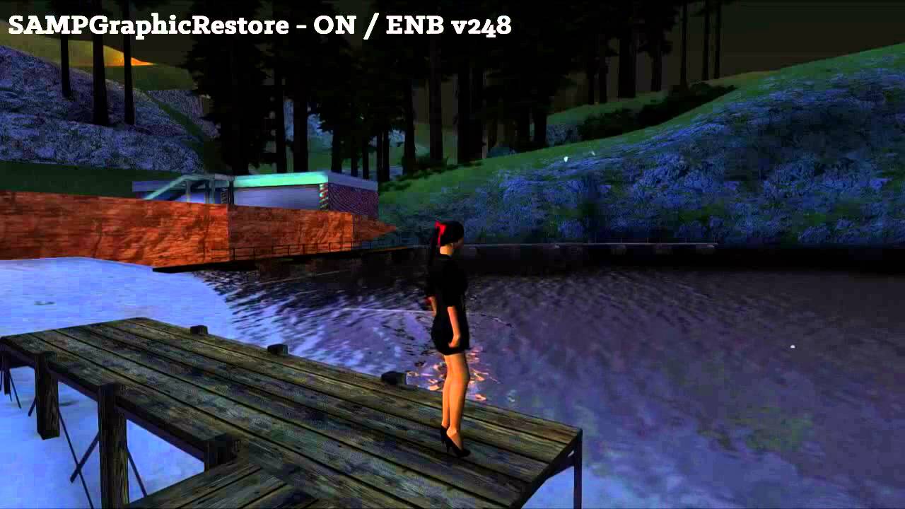 GTA San Andreas - ASI - SAMP Graphic Restore - YouTube