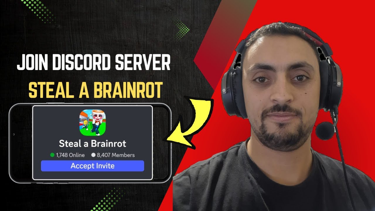 📱 How to Join the Steal A Brainrot Discord Server on Mobile (Quick ...
