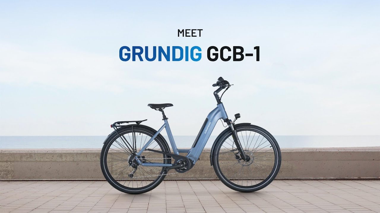 WOC X GRUNDIG: Meet GCB-1 Electric City Bike - YouTube