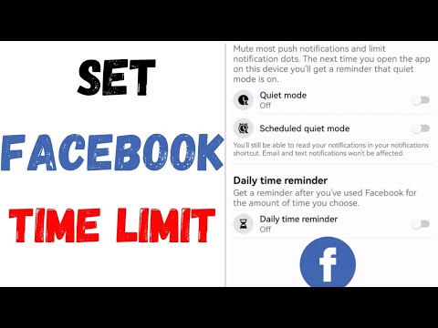 How To Limit Facebook Usage | Full Guide - YouTube