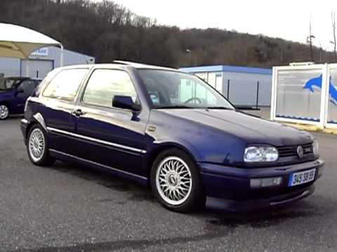 MA GOLF 3 VR6 2.8l OBD1 174CH - YouTube